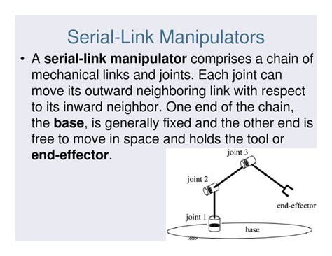robot arm kinematics pdf robotics technology and computing