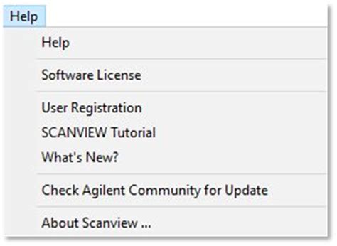 Software Supported Method Development The Scanview Application