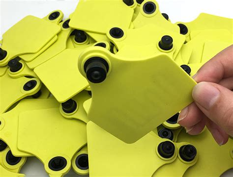 Uhf 860 960 Mhz Rfid Ear Tags For Cattle Tracking Kimeeryxiamen