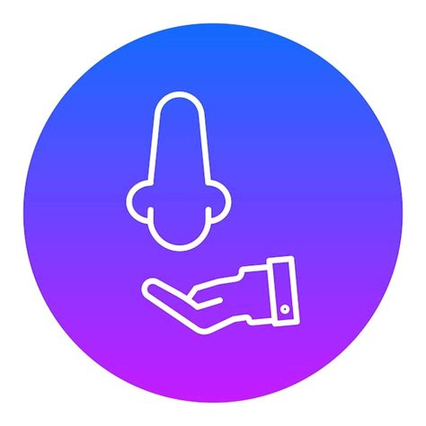 Premium Vector Nose Massage Icon