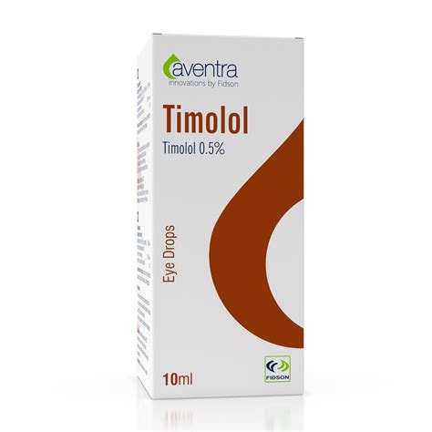 Timolol Eye Drops Fidson Healthcare Plc