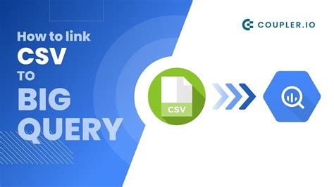 How To Import Csv Data Into Bigquery No Coding Required Youtube
