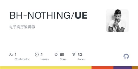 GitHub BH NOTHING UE 电子病历编辑器