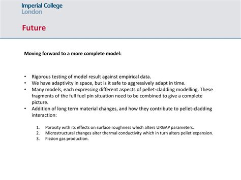 Ppt Finite Element Modelling Of Pellet Cladding Interaction In Advanced Gas Cooled Reactor