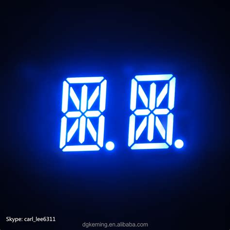 alphanumeric led 16 segment display 14 segment alph display view