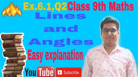 Class 9th Maths Chapter 6 Lines And Angles Ex61q2