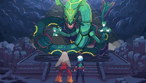 Brendan Blaziken And Rayquaza Pokemon And More Drawn By Haopanyo Danbooru