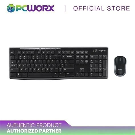Logitech Mk270r Wireless Combo Keyboard And Mouse Pcworx