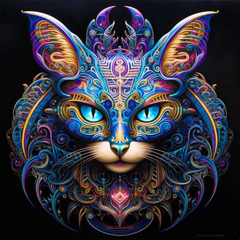 Abstract Cat Wallpapers 4k Hd Abstract Cat Backgrounds On Wallpaperbat