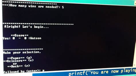 Bored C Programming Paper Scissors Rock Surprise Ending YouTube