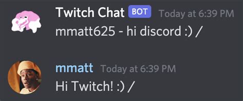 github mmattdonk twitch discord relay bot 🏓 a bot that relays twitch