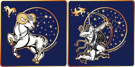 Овен и Стрелец совместимость в любовных отношениях браке и дружбе