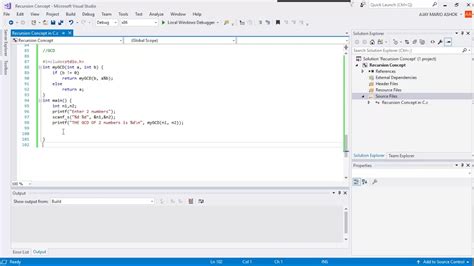 Recursion In Cpart 4 Youtube
