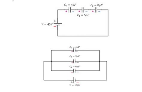 Solved Determine The Equivalent Capacitance Of The Following