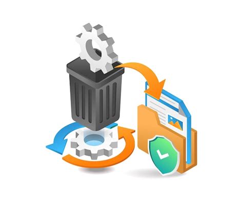 premium vector flat isometric 3d illustration process of processing