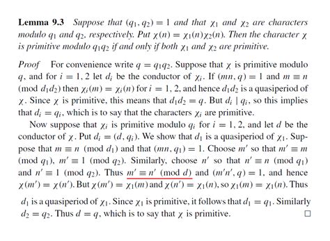 Understanding The Proof Of Lemma 93 In Montgomery And Vaughans