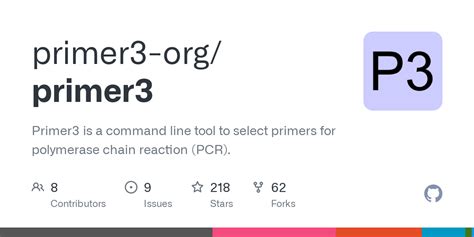 Primer3license At Main · Primer3 Orgprimer3 · Github