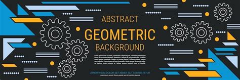 Premium Vector Abstract Geometric Style Vector Illustration