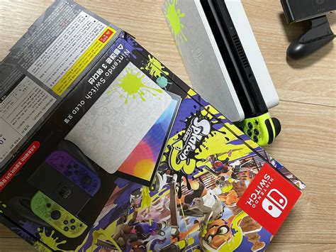 닌텐도 스위치 Oled 스플래툰3 에디션 후루츠패밀리