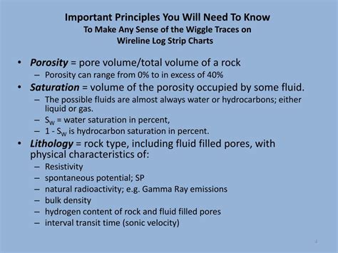 PPT Basic Well Log Analysis PowerPoint Presentation Free Download ID