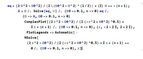 Equation Solving Solve Gives Right And Wrong Answers Mathematica