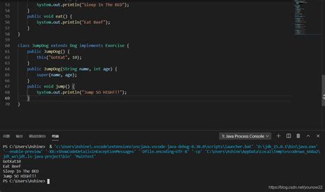 Java抽象类，接口练习之猫狗案例加入跳高功能分析及其代码实现java 接口 对猫和狗进行训练他们就可以跳高了这里加入跳高功能。请采用