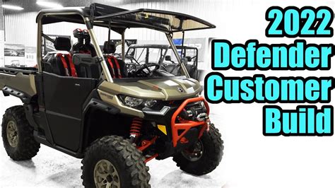 Can Am Defender With Wheel Spacers At Jackson Ribush Blog