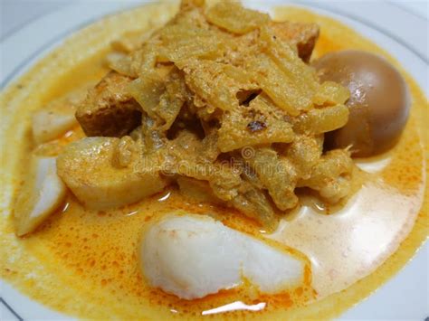 Lontong Sayur Or Lontong Sayur Is A Traditional Indonesian Rice Dish