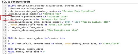 Computer Inventory 2 Report Not Working SQL Base Report Spiceworks
