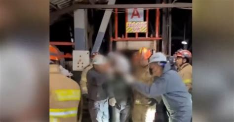 봉화 광산 매몰 작업자 2명 고립 9일 만에 구조