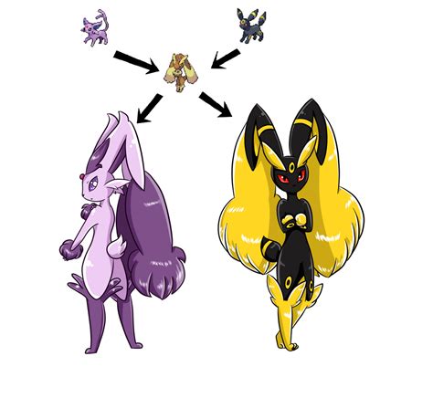 Lopunny Eevee Fusions 4 By Platinasena On Deviantart