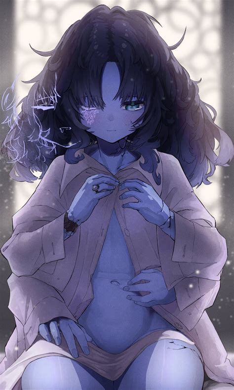 Ekrea Jan Ranni The Witch Elden Ring Absurdres Commentary Highres Girl Black Hair Blue