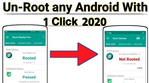 How To Un Root Any Android Device In Just One Click 2020 100 Working