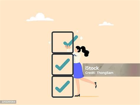 평가 또는 보고서 체크리스트 기준 할 일 목록 또는 완료된 작업 목록 개발에 대한 스톡 벡터 아트 및 기타 이미지 개발 개선 검사 보기 Istock