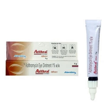 Azithromycin Eye Ointment Packaging Size 5 Gm At ₹ 180 Piece In Nagpur