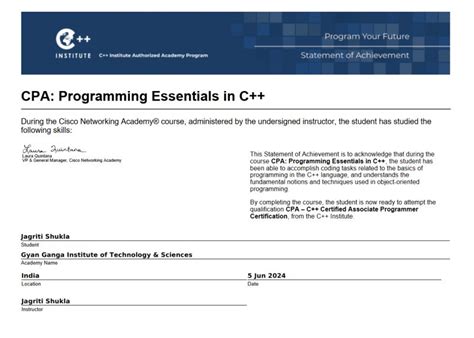 Jagriti Shukla On Linkedin Cisco Certification Skills