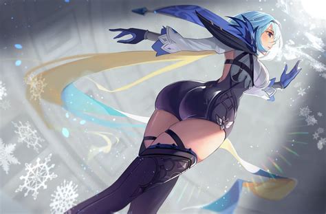 Eula Genshin Impact Drawn By Remirii Danbooru