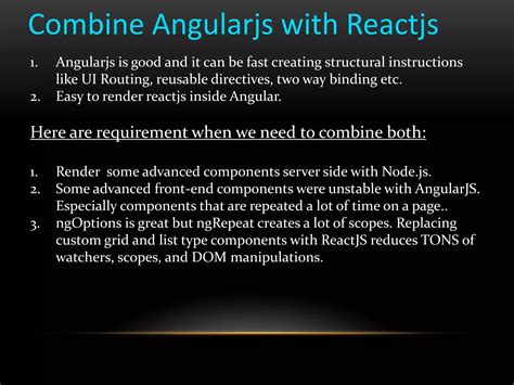 tech talk on reactjs pdf web development internet