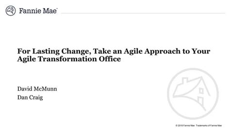 An Agile Approach To Starting An Agile Transformation Office Coe Pdf Business Utilities