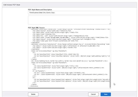 Understanding Bigtimes Invoice Xml Formatting Bigtime Software