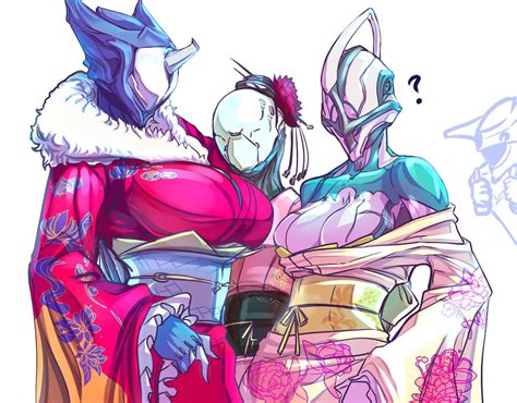 Rule 34 Big Breasts Kimono Loki Warframe Nova Warframe Nyx Warframe Saryn Warframe