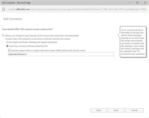 Exchange Hybrid Cannot Establish Mutual TLS Wrong Certificate Is Used Jaap Wesselius