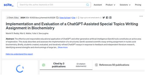 Implementation And Evaluation Of A Chatgpt Assisted Special Topics