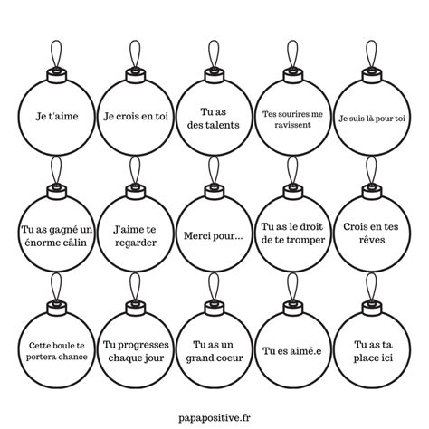 Calendrier De Lavent 25 Messages Positifs à Trouver Pour L