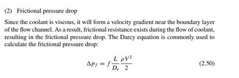 How I Can See The Frictional And Gravitational Pressure Drops