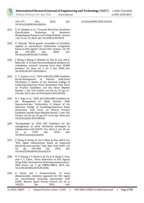 Automatic Ecg Signal Denoising And Arrhythmia Classification Using Deep Learning Pdf Heart
