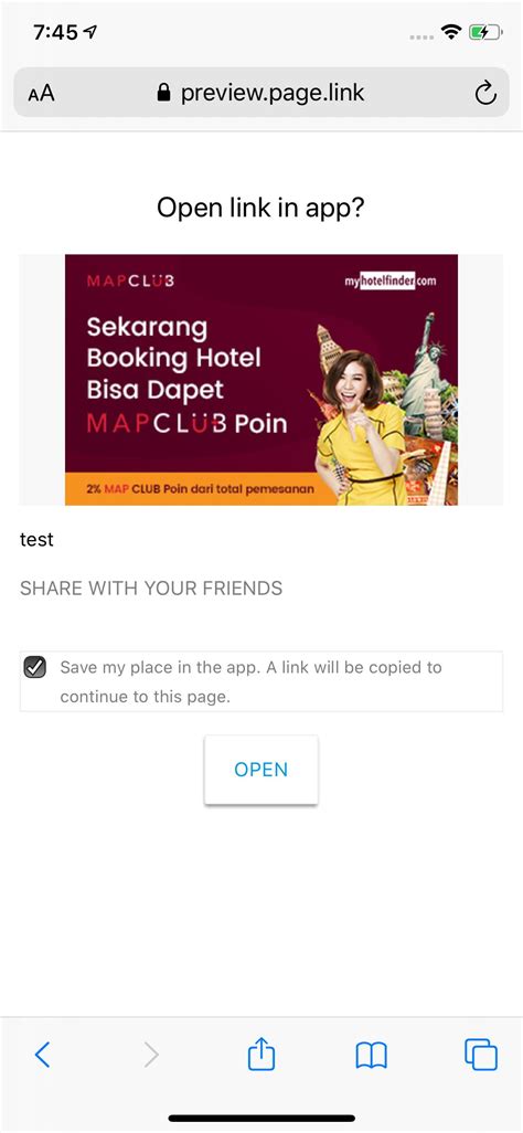 Ios Firebase Dynamic Links Short Url Not Working As Expected Stack