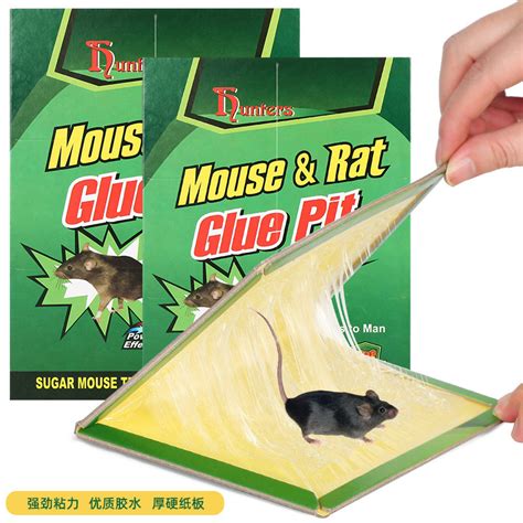 Strong Stickiness Paperboard Mice Glue Trap Board Mouse Traps Mouse