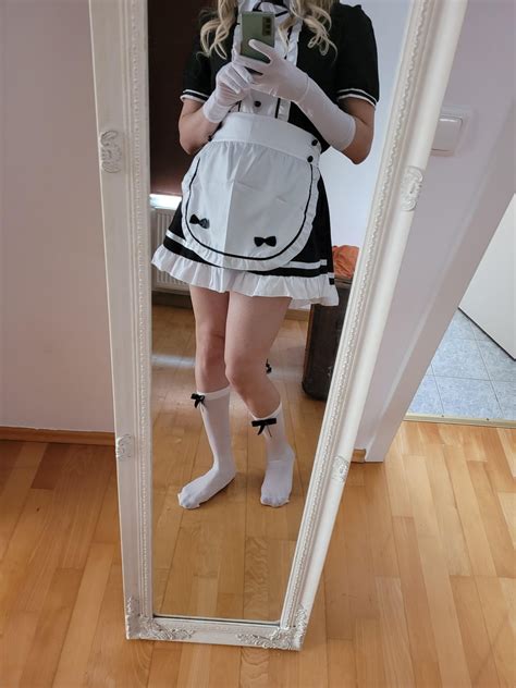 Finally Got My Maid Outfit Planning To Use Halloween As An Excuse To Go Out Dressed Fem For The