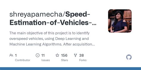 Speed Estimation Of Vehicles With Plate Detection Speed Estimation License Plate Detection Py